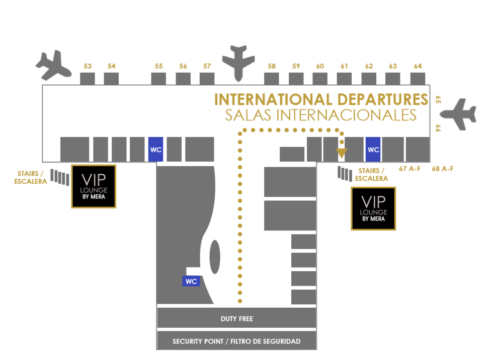 Terminal 4 International - VIP Lounge by MERA